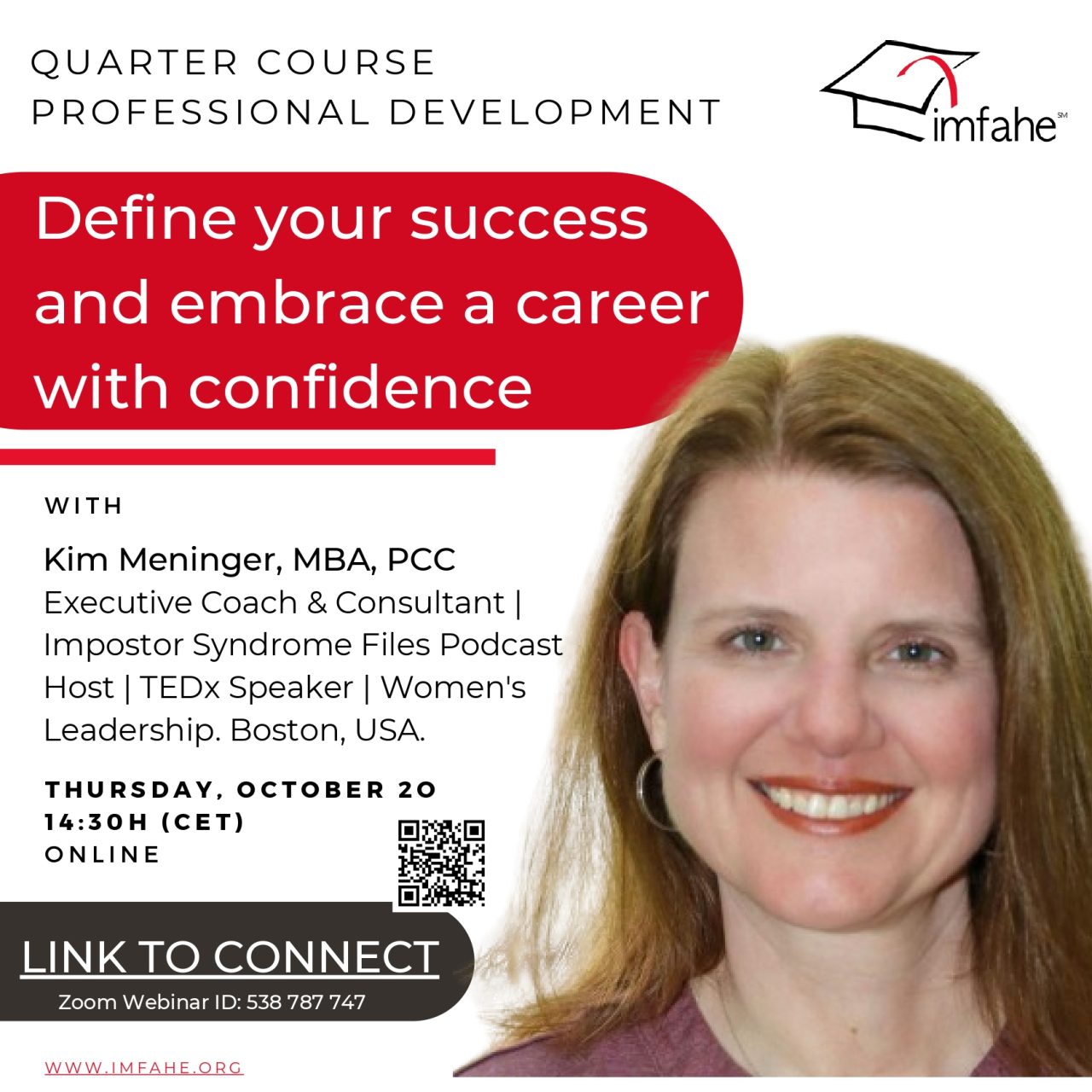 IMFAHE Quarter Course Professional Development - Internacional UVa